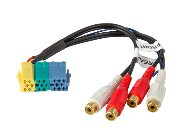 Адаптер Mini ISO - 4 RCA - купить с доставкой по выгодным ценам в интернет-магазине OZON (595056213)