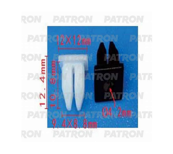 Клипса крепежная автомобильная, 1 шт. купить по выгодной цене в ...