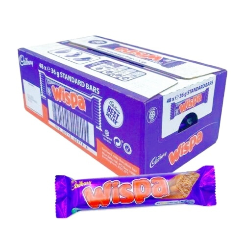 Cadbury Виспа Wispa шоколадный батончик , 48 шт. по 36 гр. - купить с ...