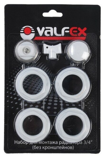 Комплект для монтажа радиаторов без кронштейнов 3/4" "Valfex", AD-1001 3/4 - купить по выгодной ...