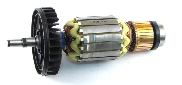 Ротор (якорь) Makita 9069, 9069S в сборе для ушм (оригинал) 516773-0 ...
