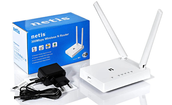 Роутер Netis W1, серый, белый, 2.4 ГГц купить по низкой цене с доставкой в интернет-магазине ...