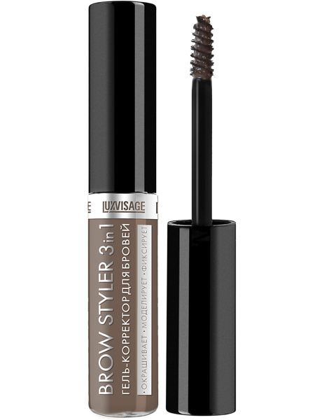 LUXVISAGE Гель для бровей BROW STYLER 3 in 1 корректор, оттеночный, тон ...