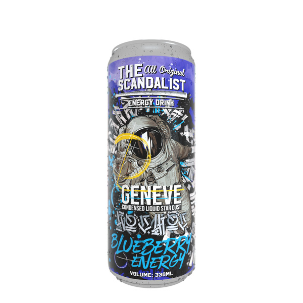 Напиток энергетический The Scandalist Energy Drink "Geneve", 330мл ...