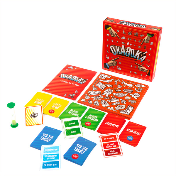 Настольная развивающая игра "ОКАВОКА" - купить с доставкой по выгодным ...