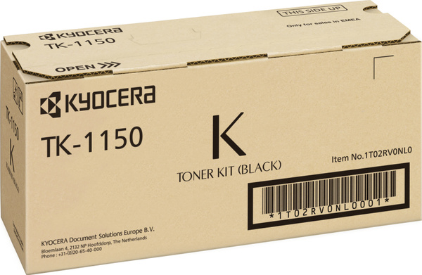Расходник для печати KYOCERA TK-1150, Черный (black), для лазерного принтера, оригинал купить по ...