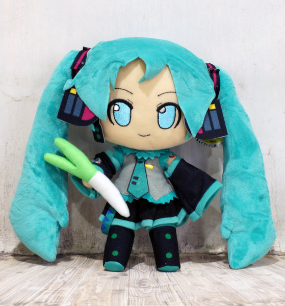 Хатсуне Мику плюшевая игрушка кукла Vocaloid - купить с доставкой по ...