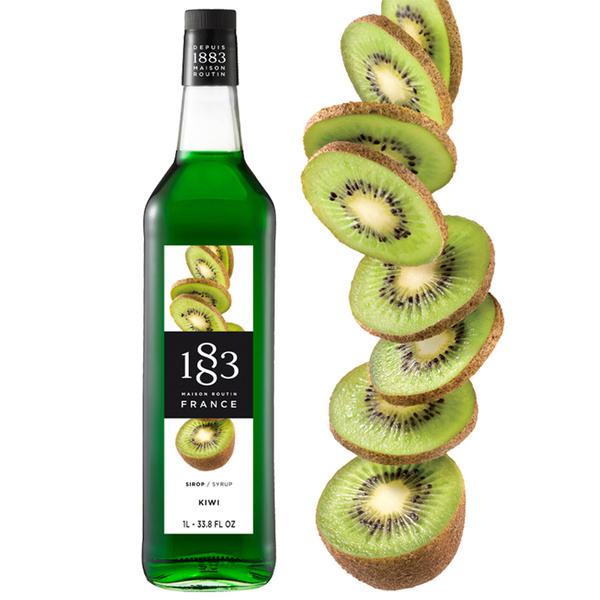 Сироп для коктейлей, лимонада, напитков и десерта Киви, 1л, Мезон Рутин 1883 - купить с ...