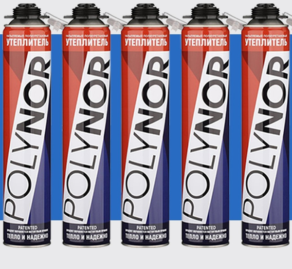 5 шт. Напыляемый утеплитель Polynor купить на OZON по низкой цене (613294896)