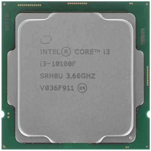 Процессор Intel Intel Core i3-10100F Core i3 3-го поколения, BOX (без ...