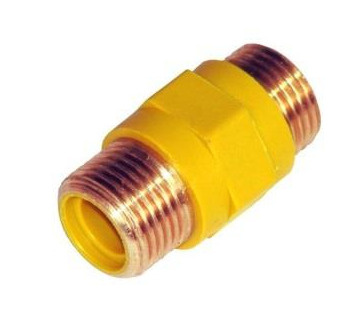 Муфта диэлектрическая для газа 3/4" M*3/4" M штуцер-штуцер "ViEiR ...