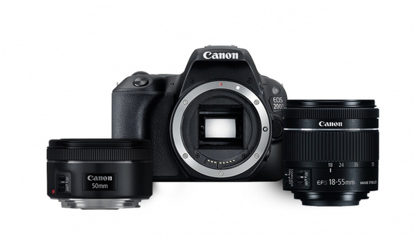 Зеркальный фотоаппарат Canon 200D - купить по низкой цене в интернет ...