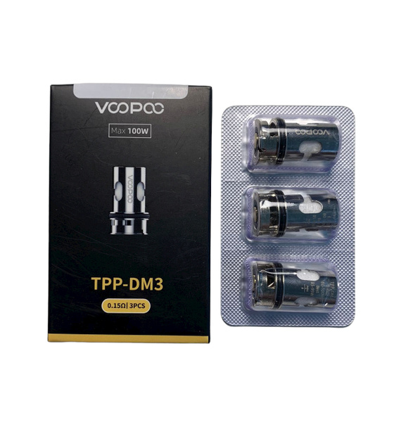 Испарители VooPoo TPP DM3 0.15, 3шт для TPP tank, Drag 3, Drag X Plus Kit - купить с доставкой ...