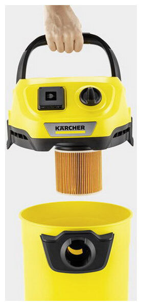 Характеристики Строительный пылесос Karcher WD 3 P V-17/4/20 Workshop ...