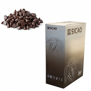 Капли термостабильные темные Sicao, (упаковка 5 кг) (CHD-DR-185-46-25B) 2 упаковки + ПОДАРОК ...