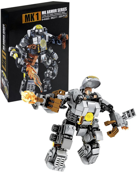 Конструктор MK Armor Series Супер герои "Костюм Железного человека МК 1 ...