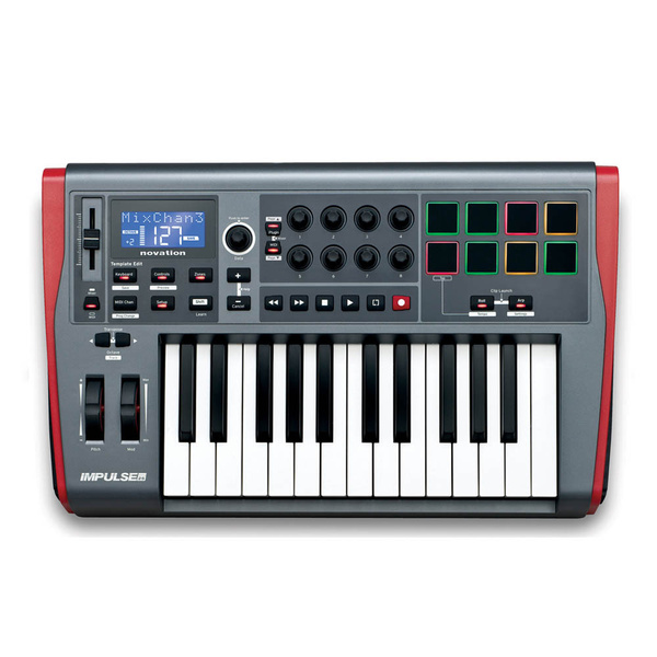MIDI-клавиатура Novation Impulse 25 - купить с доставкой по выгодным ценам в интернет-магазине ...