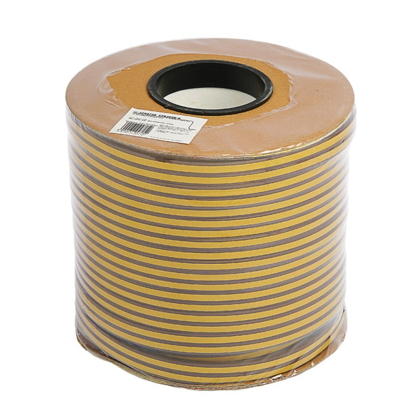 Уплотнитель самоклеящийся EPDM, I-профиль, коричневый, 150 м, РемоКолор ...