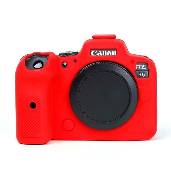 Силиконовый противоударный чехол для фотоаппарата Canon EOS R6 ультра ...