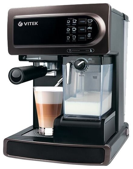 Кофеварка рожковая VITEK VT-1517 купить на OZON по низкой цене (1896517475)