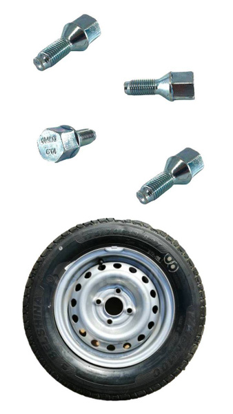 Болт колесный, 4 шт. купить по выгодной цене в интернет-магазине OZON ...