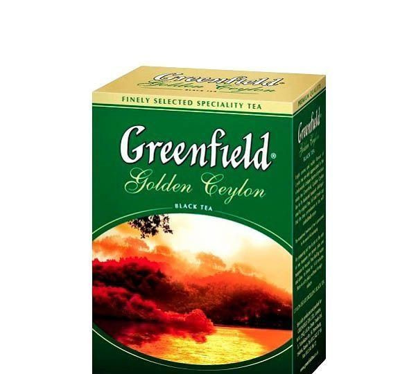 Чай Гринфилд Golden Ceylon чёрный 100г - купить с доставкой по выгодным ...