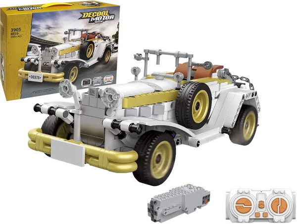 Конструктор Technic Decool Motor "Mercedes-Benz 500K" 3905 на дистанционном управлении для детей ...