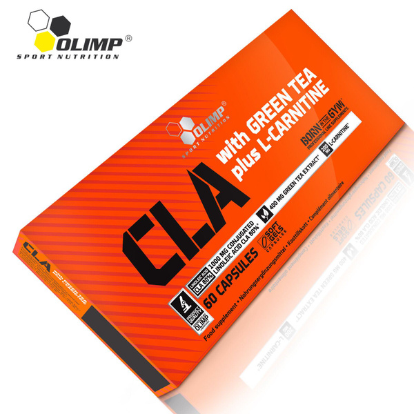 CLA с зелёным чаем плюс L-карнитин Olimp 60 капсул - купить с доставкой ...