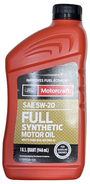 Масло моторное Motorcraft 5W-20 Синтетическое - купить в интернет ...
