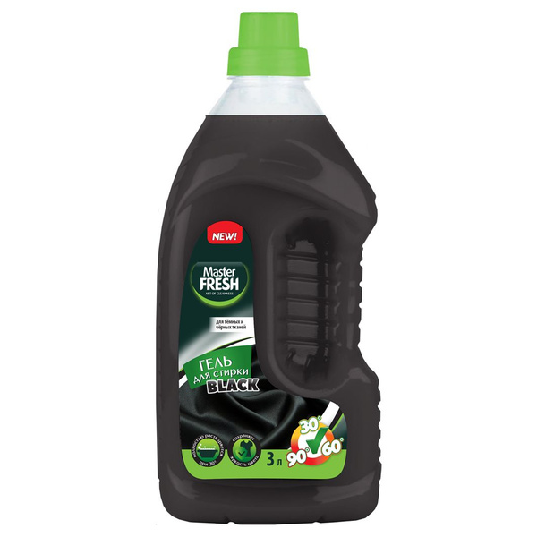 Master Fresh Гель для стирки Black 3л - купить с доставкой по выгодным ...