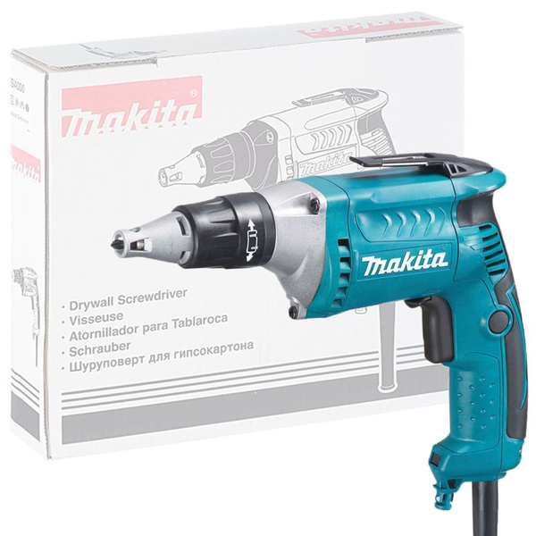 Шуруповерт Makita сетевой FS4300 (FS 4300) для гипсокартона, От сети ...