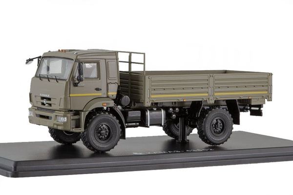 Модель коллекционная KAMAZ-43502 (ussr russian) / КАМАЗ-43502 хаки ...