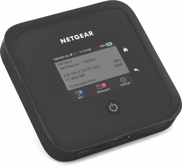 Роутер Netgear MR5200-100EUS, черный матовый, 5 ГГц, 2.4 ГГц купить по ...
