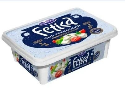 Сыр Экомилк мягкий рассольный Фетика греческий традиционный 40% , 490г ...