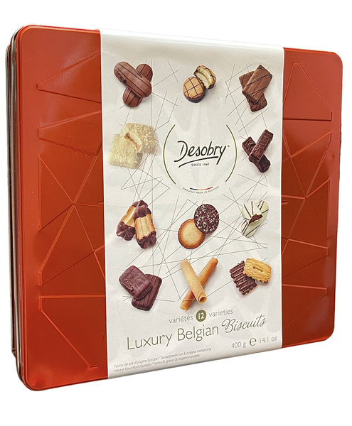 Печенье Ассорти Desobry Luxury Belgian Biscuits 400г, Бельгия - купить ...