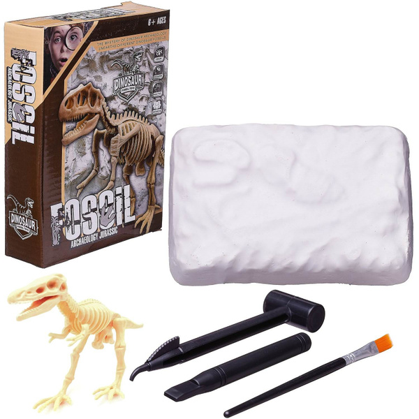 Набор для опытов Junfa Набор раскопок из гипса Динозавр Тираннозавр купить на OZON по низкой ...