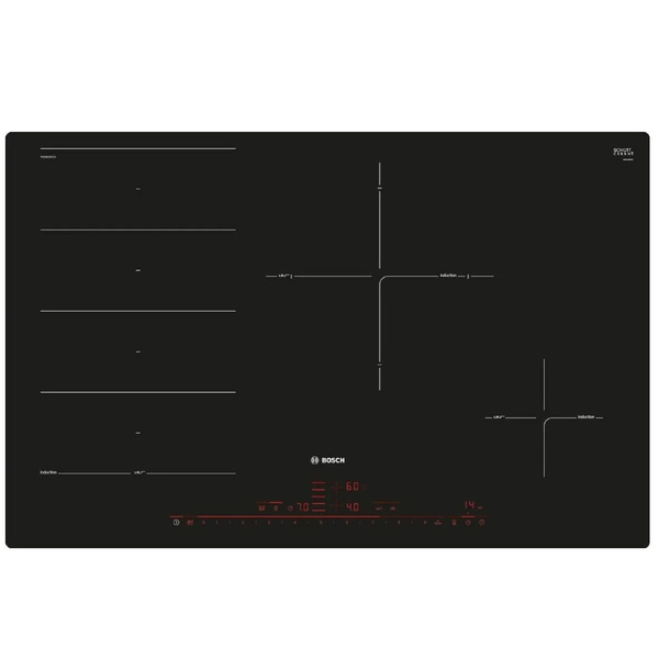 Индукционная варочная поверхность Bosch PXE801DC1E черный купить по ...
