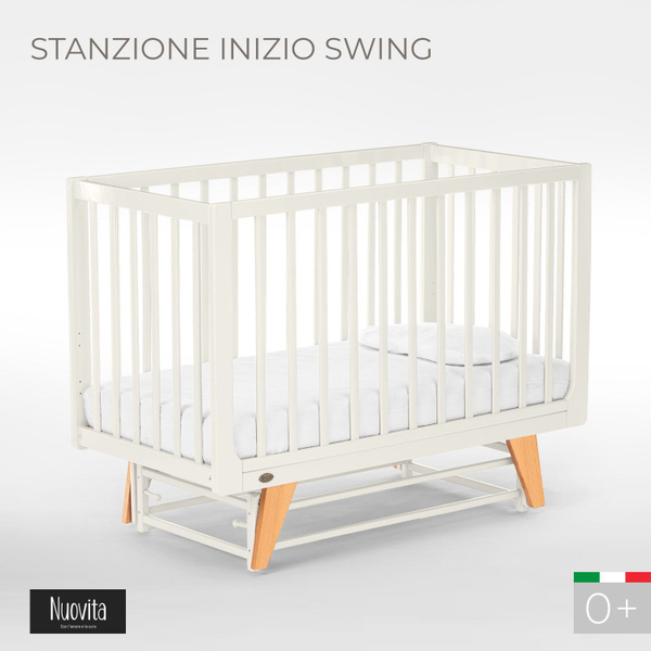 Кроватка для новорожденных Nuovita Stanzione INIZIO swing детская ...