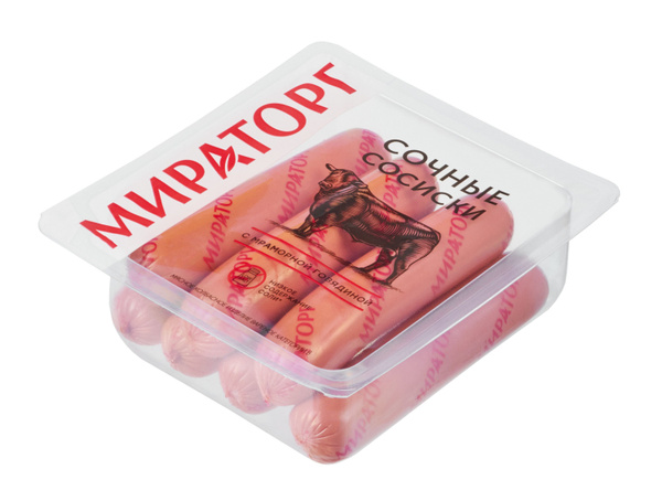 Характеристики Сосиски Сочные Мираторг, 350 г подробное описание товара ...