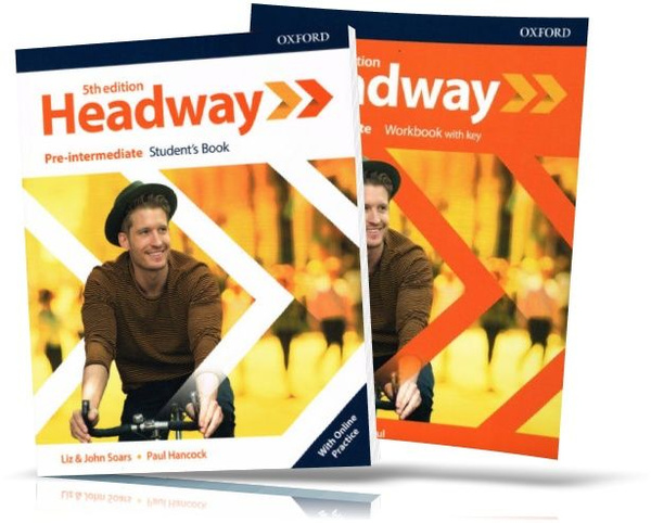 Headway Pre-intermediate 5-th edition Пятое издание Комплект Учебник ...