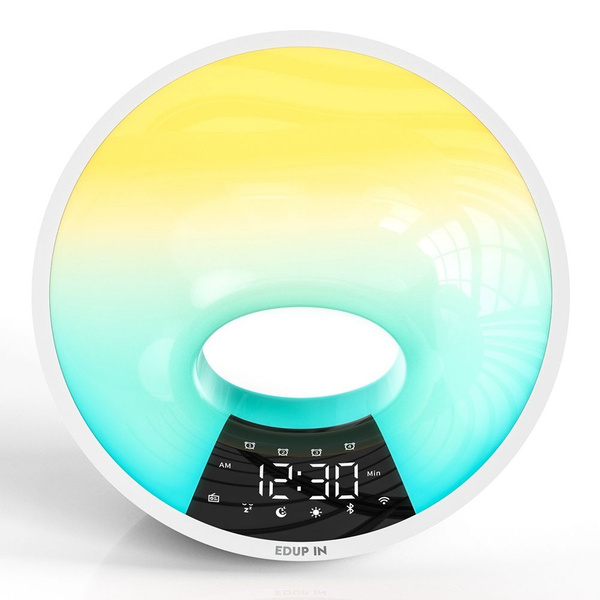 Будильник с восходом солнца Wi Fi Tuya Smart App Wake Up Clock Light