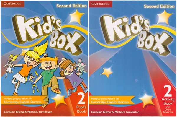 Kid's Box 2 КОМПЛЕКТ Учебник+Тетрадь+CD - купить с доставкой по выгодным ценам в интернет ...