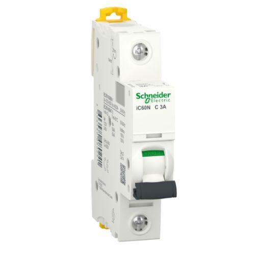Купить A9F74103 iC60N 1P 3А Автоматический выключатель 1-полюсный, 3А ...
