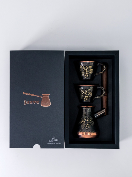 JAZVE Турка "ручная работа", 220 мл, 3 шт - купить с доставкой по ...