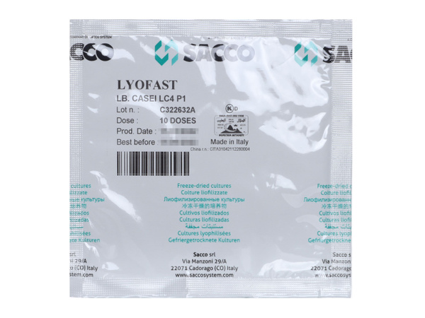 Закваска для сыра Lyofast Lactobacillus casei LC 4 P1 10 D - купить с ...