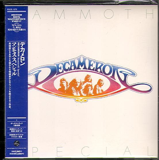 Audio CD DECAMERON - MAMMOTH SPECIAL (JAP) - купить по низким ценам в ...