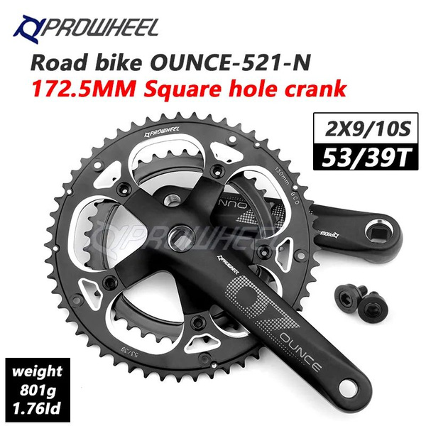 PROWHEEL OUNCE-521-N Шатуны для шоссейного велосипеда с квадратным ...