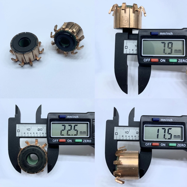 Коллектор 10L/8*22.5*17.5 для электродвигателя. Коллектор мотора печки ...