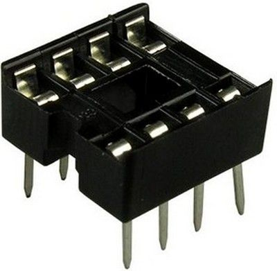 SCS-8 (DS1009-8AN), DIP панель 8 контактов узкая / 15 штук - купить с ...