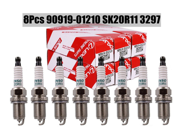 Комплект свечей зажигания Toyota 9091901210_8 - купить по выгодным ...